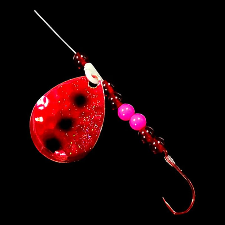 Walleye Spinner Rigs Single Hook Leech Minnow – Bago Lures